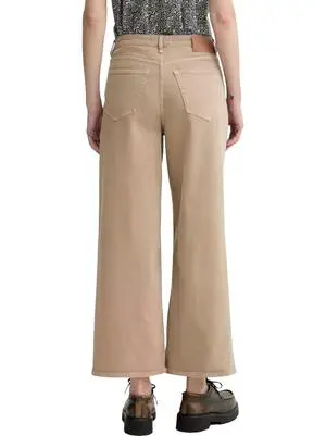 Marc O'polo Cropped Wide-leg Jeans - Neutrals