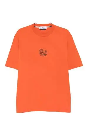 STONE ISLAND Logo-print T-shirt