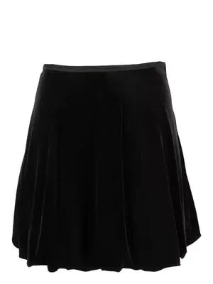 EMPORIO ARMANI Velvet Mini Skirt
