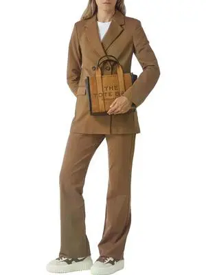 Max Mara Cono Double-breasted Blazer Brown