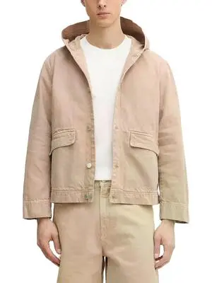 Marc O'polo Hooded Denim Jacket - Neutrals