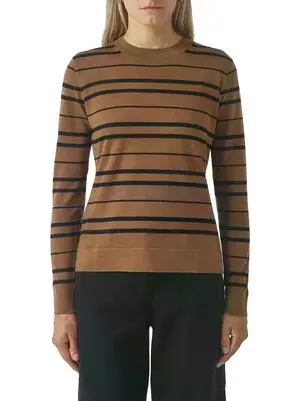MAX MARA Striped Crew-neck Sweater