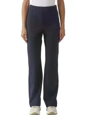 Max Mara Seam-detail Flared Trousers - Blue