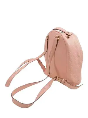 LOUIS VUITTON Sorbonne Monogram Empreinte Backpack - Pink