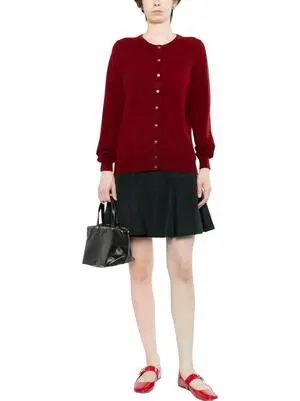 N.peal Olivia Cardigan - Red