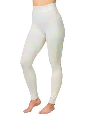 Kari Traa Fryd Floral-print Base-layer Leggings - Blue