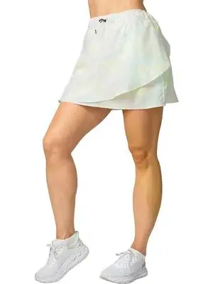 Kari Traa Ane Floral-print Wrap Skort - Blue