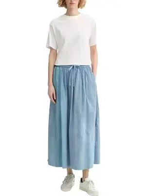 MARC O'POLO Vertical-stripe Drawstring Skirt