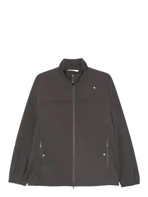 Stone Island Stellina Zip-up Overshirt - Grey