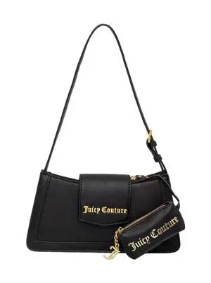 JUICY COUTURE Lily Logo-plaque Pouch-detail Shoulder Bag