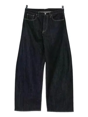 SSSTEIN Deformation Wide-leg Jeans - Blue