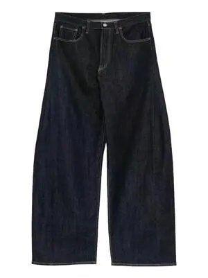 SSSTEIN Deformation Wide-leg Jeans - Blue
