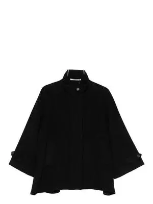 Tagliatore Wool Cape - Multicolor