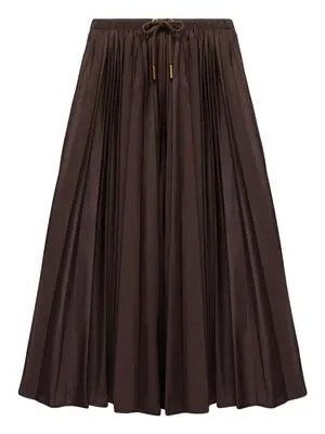 MONCLER Pleated Midi Skirt