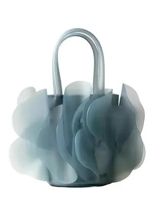 Farm Rio Jelly Flower Tote Bag - Blue