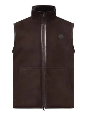 Moncler Rysfen Reversible Down Vest - Brown