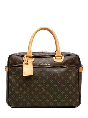 LOUIS VUITTON 2008 Monogram Icare Business Bag - Brown