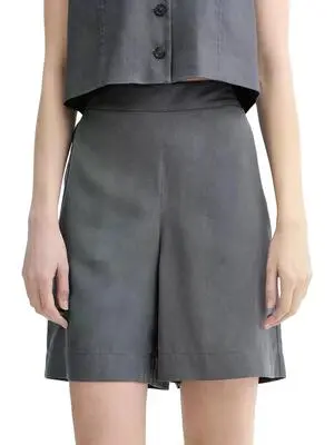 Marc O'polo Elasticated-waistband Shorts - Grey