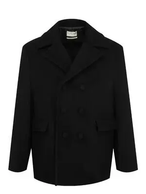 TOTEME Double-breasted Coat - Black