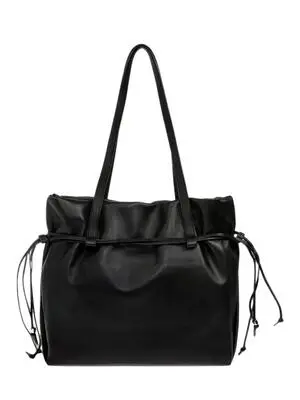 Kate Spade New York Rio Drawstring Leather Tote Bag - Black