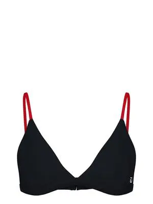 SŪNDAR SWIM Black / Red The Mississippi Bikini Top Red & Black Reversible - Black/red