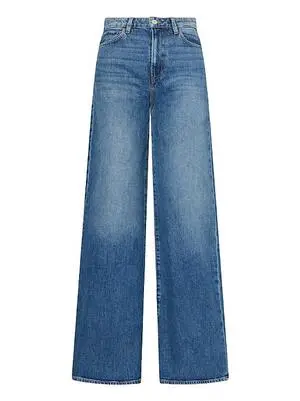 Paige Frances Wide-leg Denim Jeans - Serata