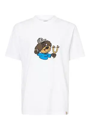 Carhartt Work In Progress Slingshot Short-sleeve Cotton T-shirt - White