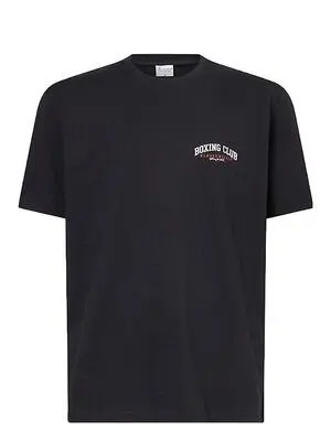 CHAMPION X THE GENTLEMAN Champion X The Gentlemen Boxing Club Graphic Cotton-jersey T-shirt - Black