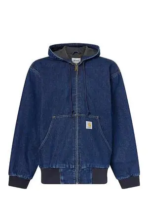Carhartt Work In Progress Og Active Cotton Denim Jacket - Blue