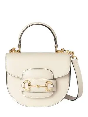 Gucci Horsebit 1955 Mini Top Handle Bag 'mystic - White