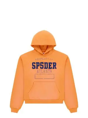 SP5DER Issue 404 Hoodie 'tree Poppy - Orange