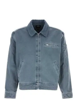 A.p.c. Air Force Denim Alexis Jacket - Blue