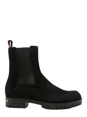 CHRISTIAN LOUBOUTIN Christian Louboutin Men Cavernos Leather Boots Multicolor