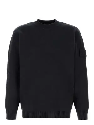 Stone Island Midnight Stretch Cotton Sweater - Blue