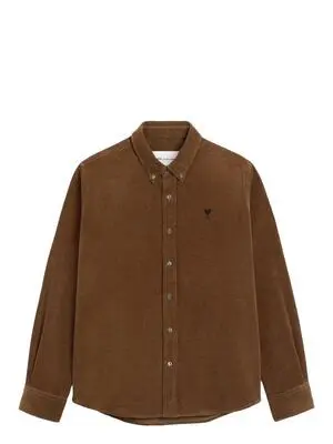 AMI Paris Velvet Shirt - Multicolor