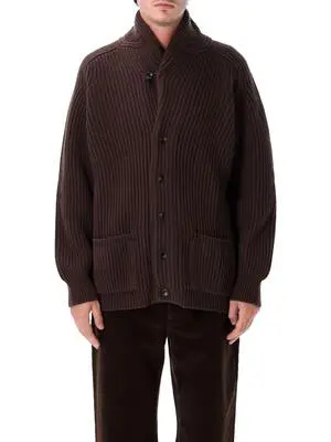 Filson Filson Men's Shawl Collar Button-Front Cardigan Sweater Marrone