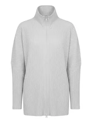 ISSEY MIYAKE Homme Plissé Issey Miyake Zip-up Mini Cardigan