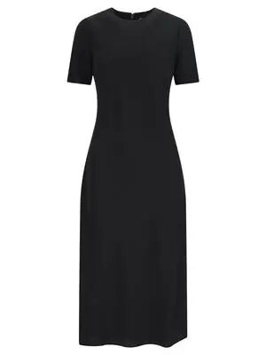 CALVIN KLEIN Calvin Klein Women's Short Sleeve Fitted Maxi Dress
