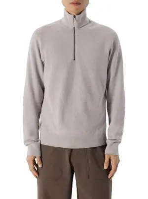 VEILANCE Conic Wool Half Zip Pullover