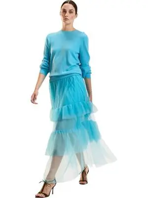 Cynthia Rowley Odette Skirt - Blue