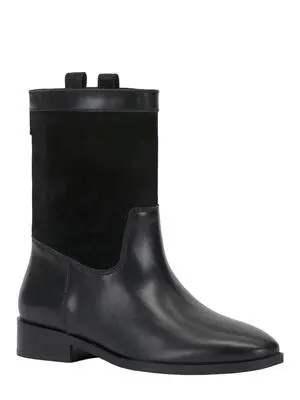 Vince Camuto Bezzley Leather Bootie - Black