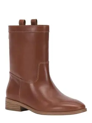 Vince Camuto Bezzley Leather Bootie - New Brandy
