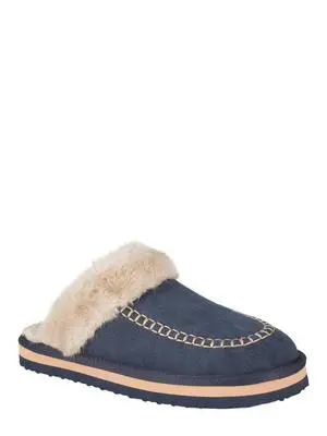 BARETRAPS Justina Clog Slipper - Navy