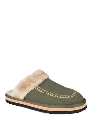 BARETRAPS Justina Clog Slipper - Olive