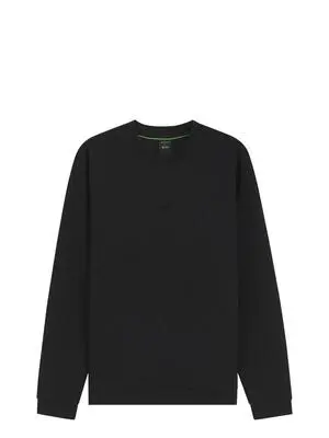 BOSS Porsche X Sweatshirt With Pasha Check Jacquard - Black