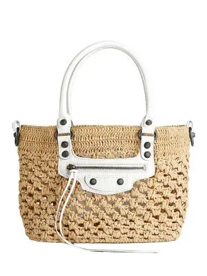 Balenciaga Le City Basket Small - Beige