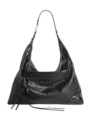 Balenciaga Le City Hobo Bag Large Black