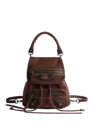 Balenciaga Le City Backpack Mini - Brown