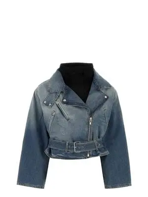 Alaïa Denim Jacket - Blue