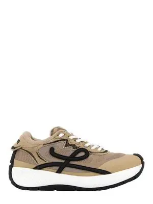 Loewe Loewe Men Beige Polo Sneakers Brown